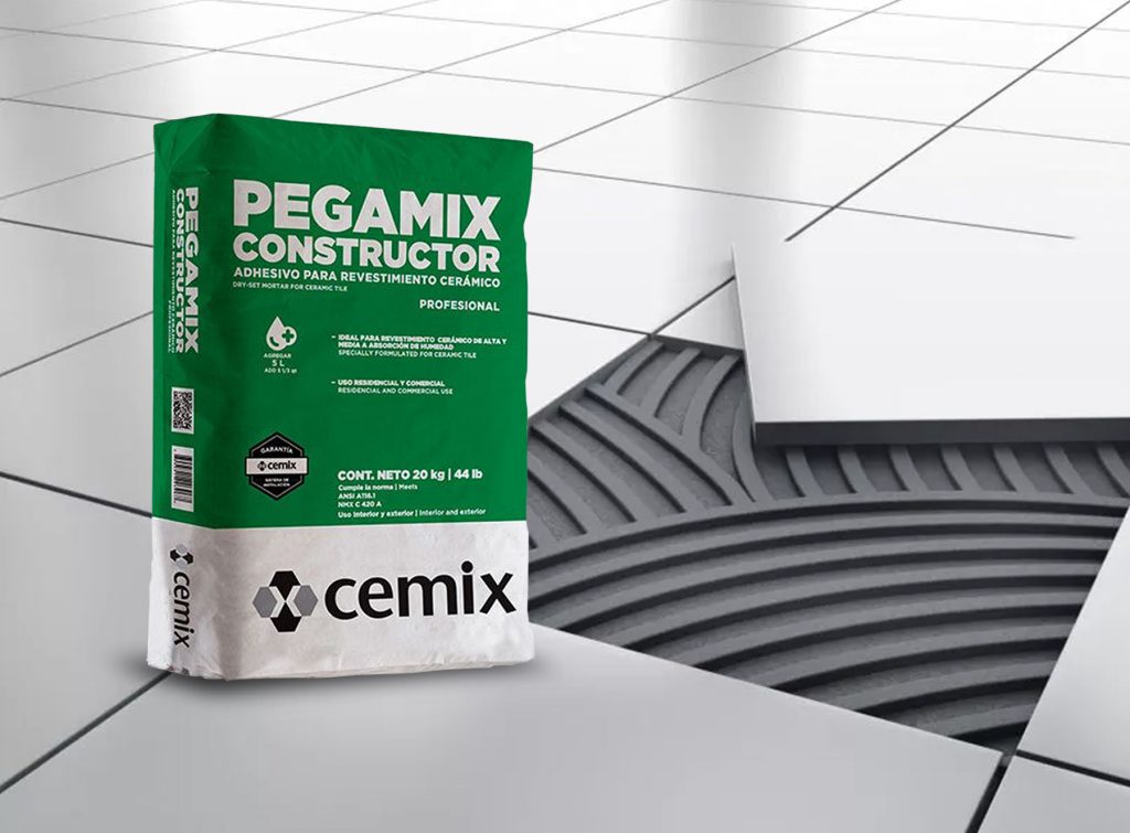 PEGAMIX CEMIX CONSTRUCTOR BLANCO SCO 20 KG – Vitro Hogar